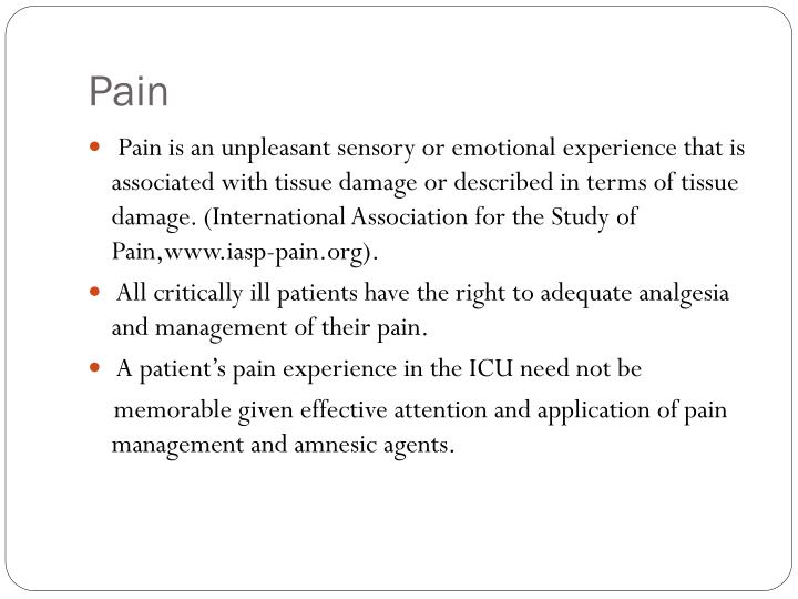 PPT - Sedation and analgesia in the ICU PowerPoint Presentation - ID ...