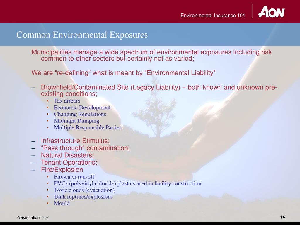 PPT - Environmental Liability Management & Risk Transfer Solutions ...