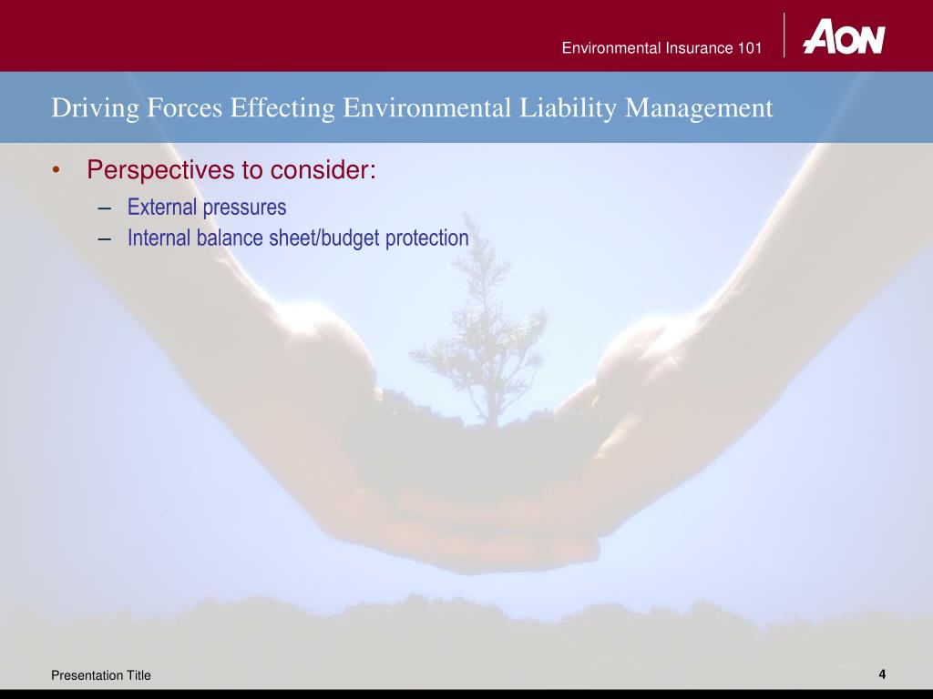 PPT - Environmental Liability Management & Risk Transfer Solutions ...