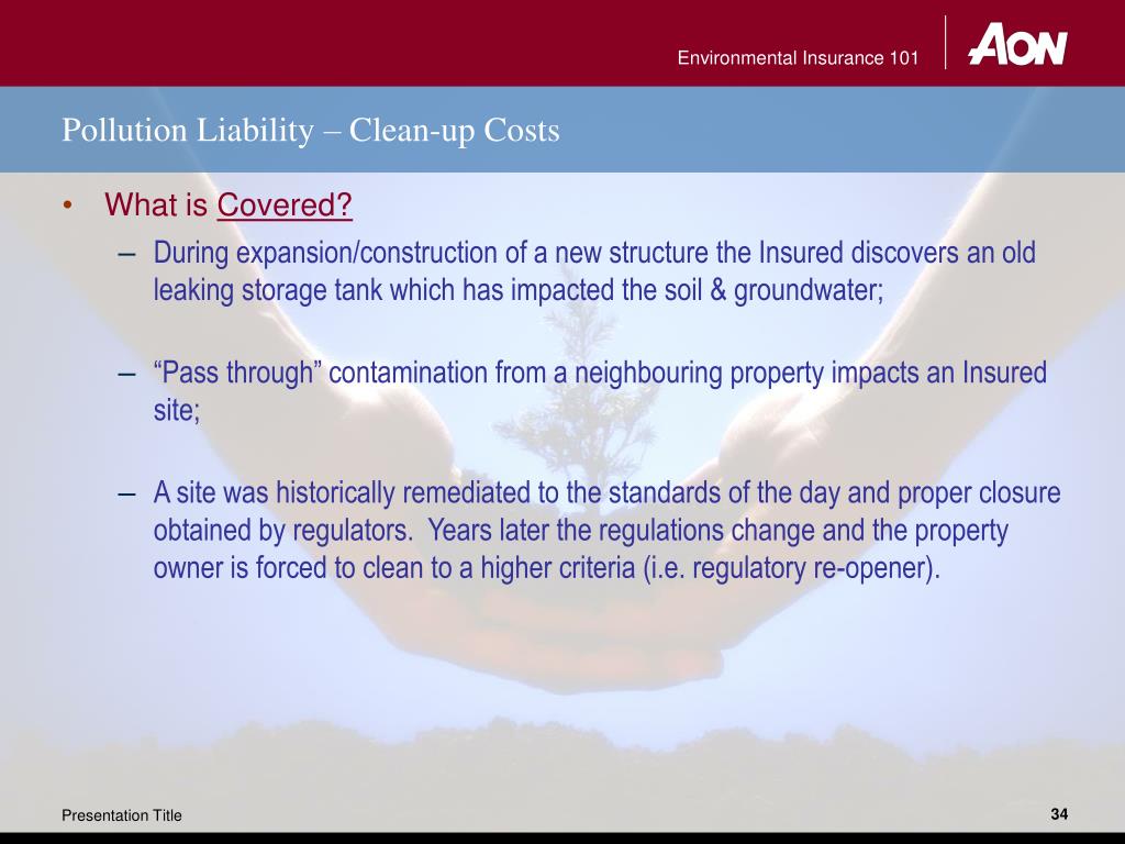 PPT - Environmental Liability Management & Risk Transfer Solutions ...