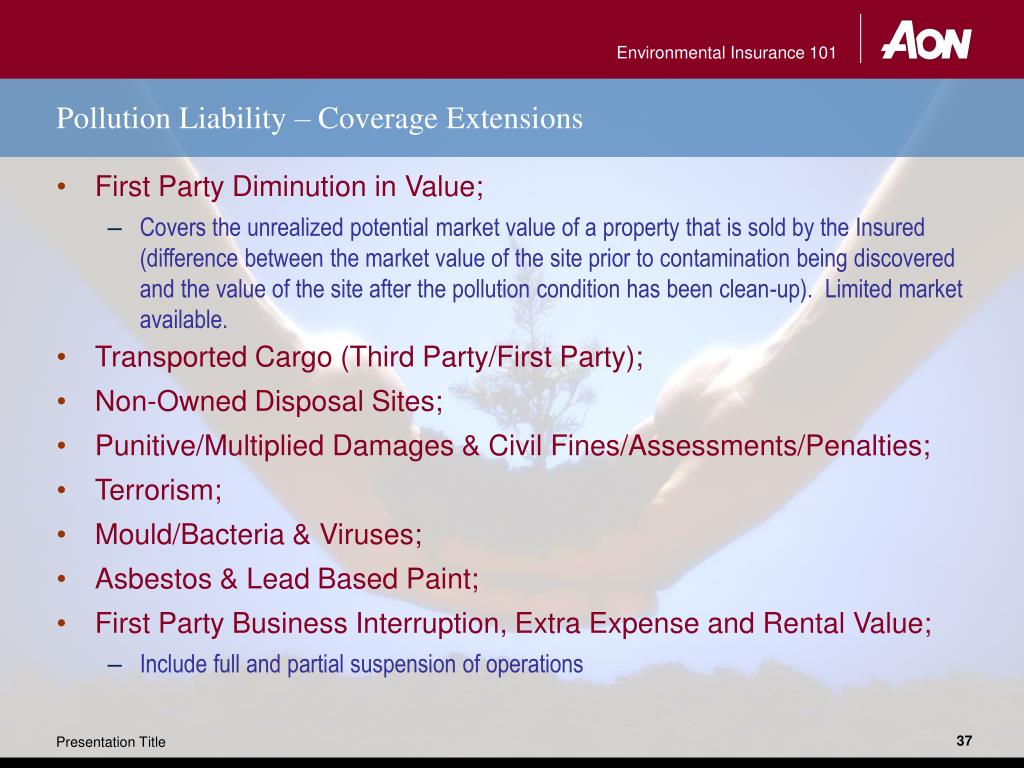 PPT - Environmental Liability Management & Risk Transfer Solutions ...