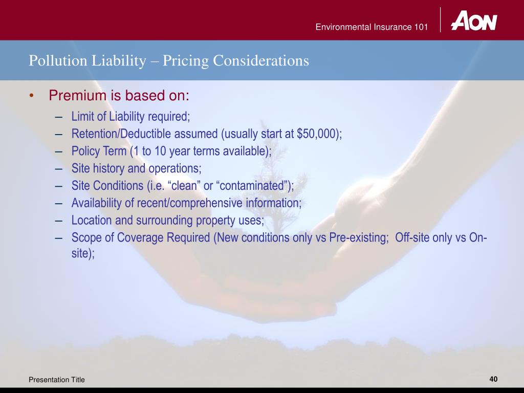 PPT - Environmental Liability Management & Risk Transfer Solutions ...