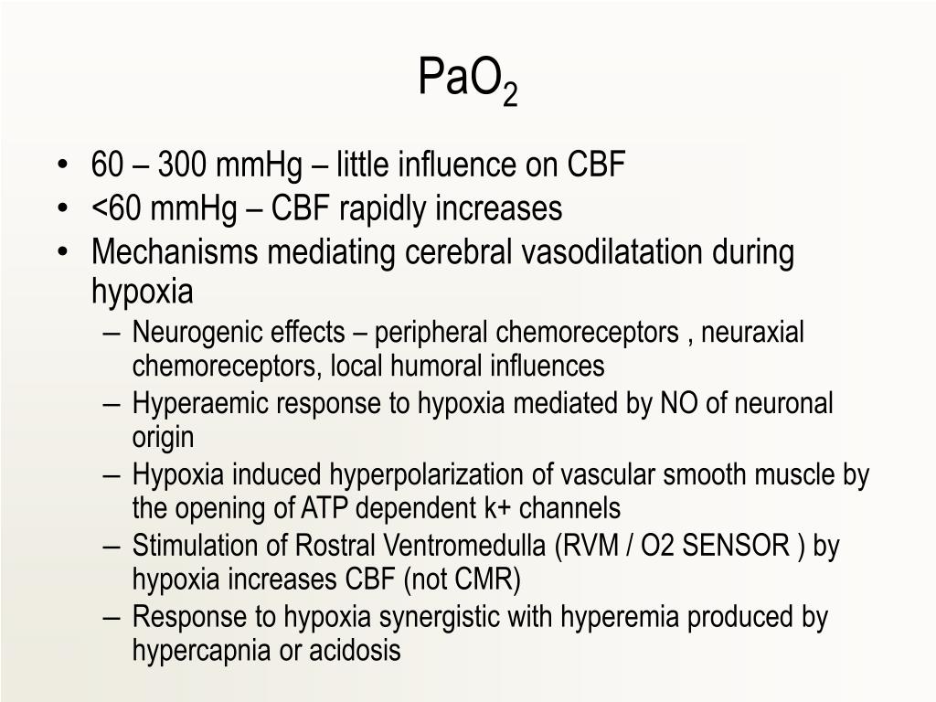 PPT - Cerebral Blood Flow -Regulation -Measurement of CBF & CMR ...
