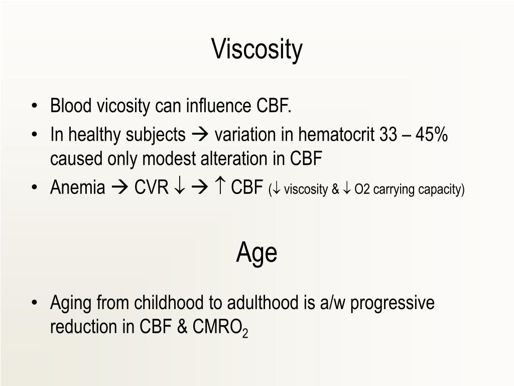 PPT - Cerebral Blood Flow -Regulation -Measurement of CBF & CMR ...