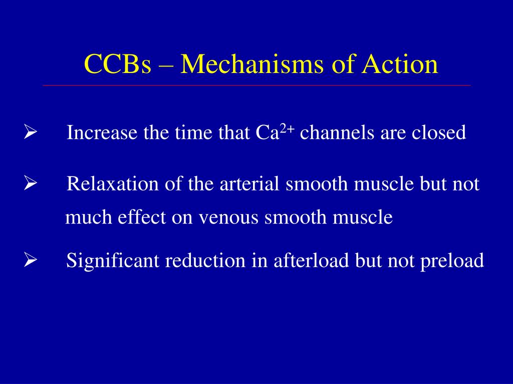 PPT - Calcium Channel Blocking Drugs PowerPoint Presentation, free ...