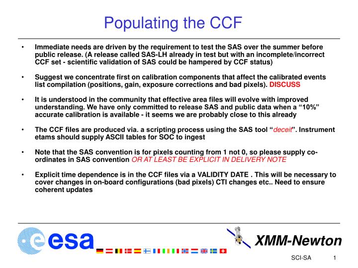 PPT - Populating the CCF PowerPoint Presentation, free download - ID ...
