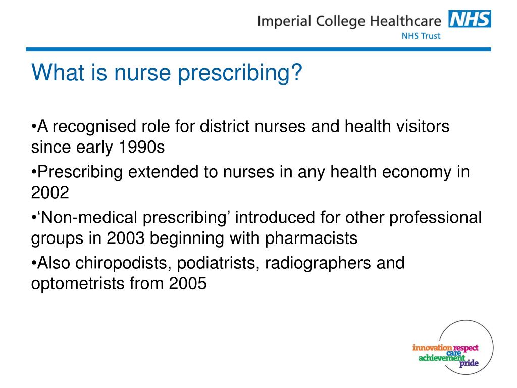 PPT - Independent Prescribing and the Clinical Research Nurse ...