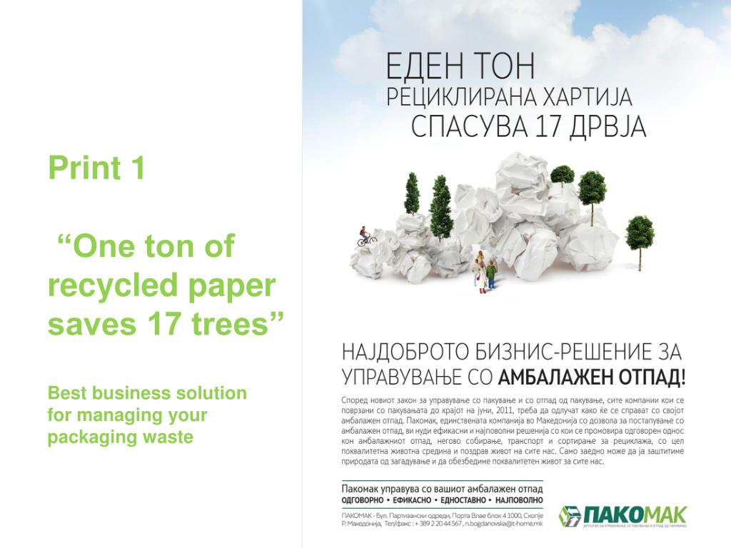 PPT - PAKOMAK DOO Skopje Company for packaging and packaging waste ...