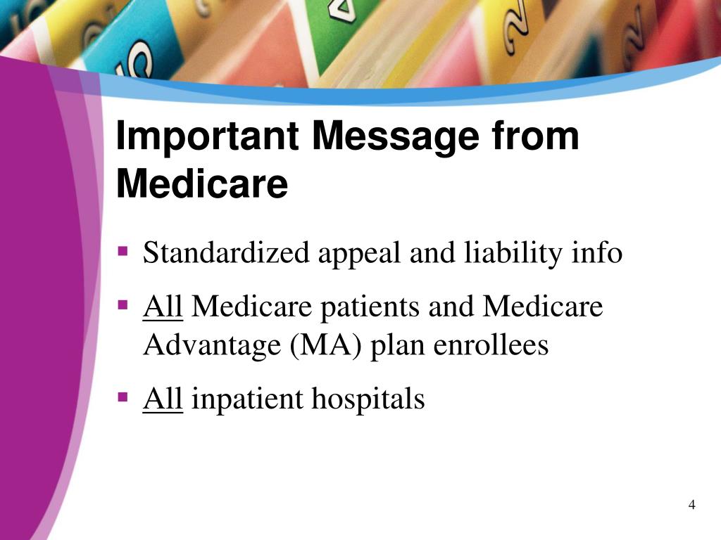 PPT - Notification of Hospital Discharge Appeal Rights Provider and QIO ...