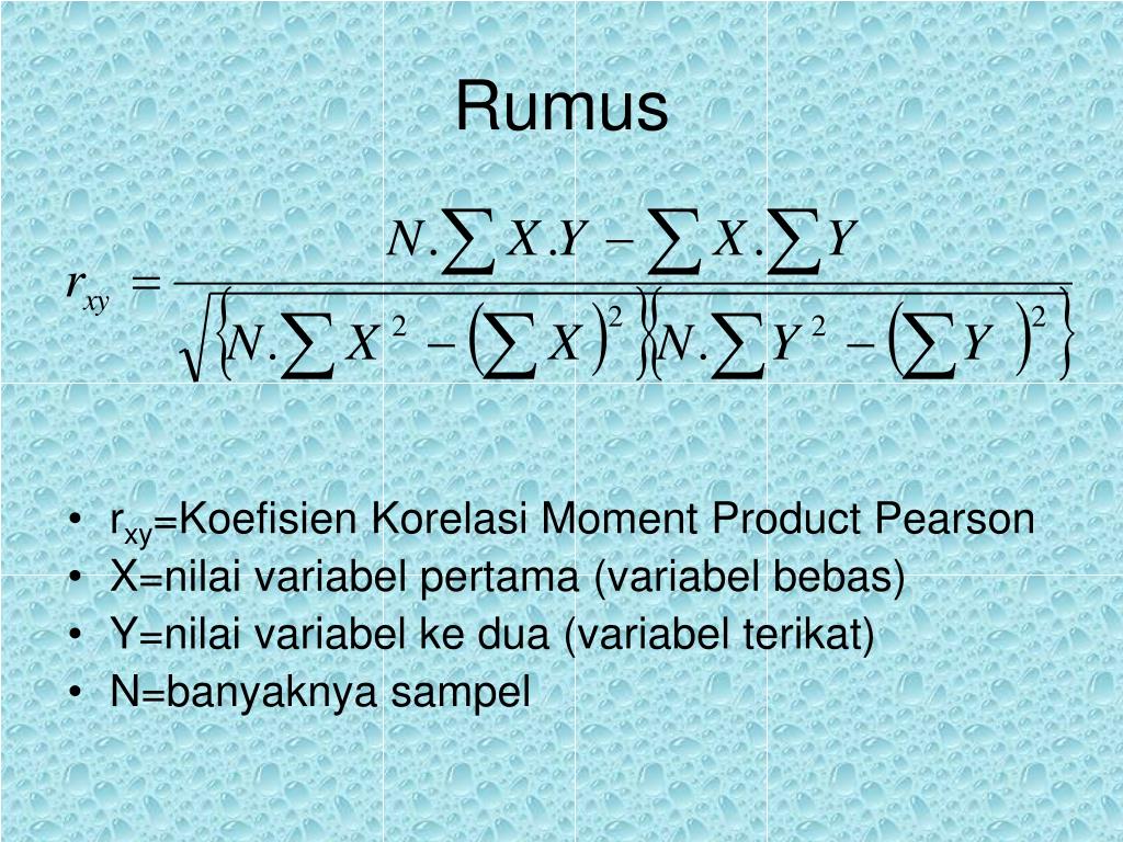 PPT - Koefisien Korelasi Pearson (r) Dan Regresi Oleh: Roni Saputra, M ...