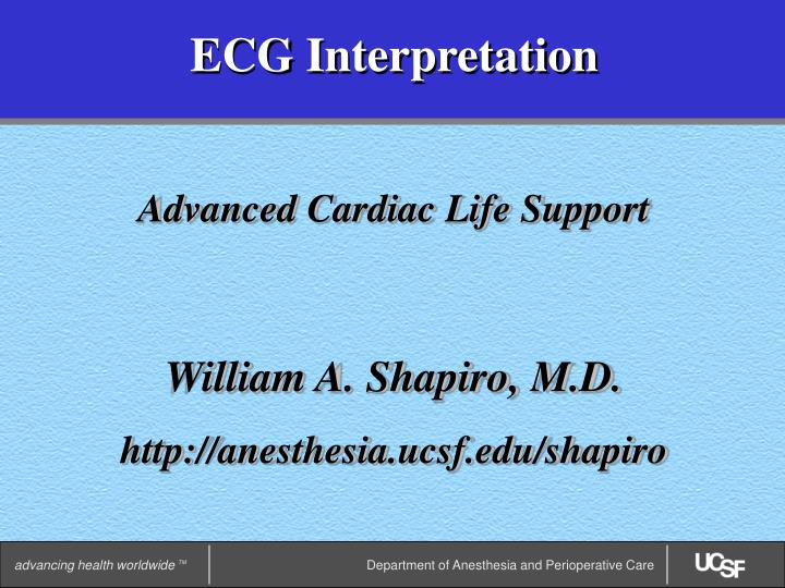 PPT - ECG Interpretation PowerPoint Presentation, free download - ID ...