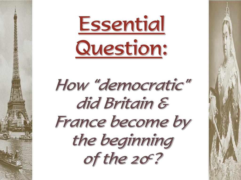 PPT - England & France During La Belle Epoque PowerPoint Presentation ...