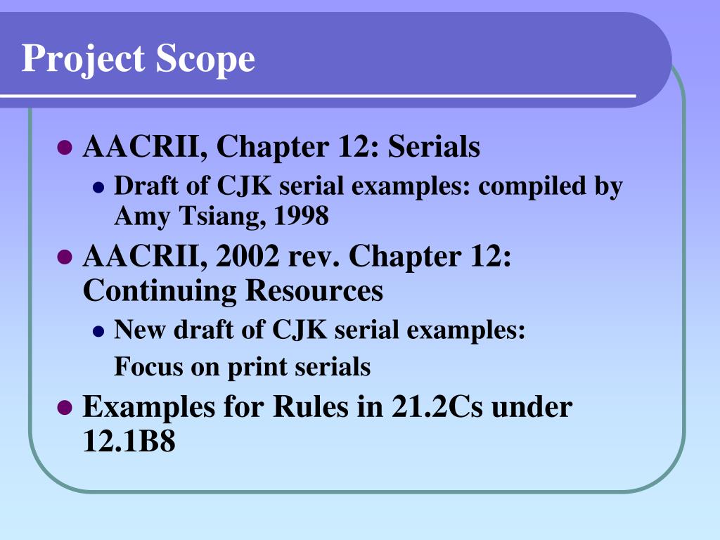 PPT - Updates on Descriptive Cataloging of East Asian Material: CJK ...