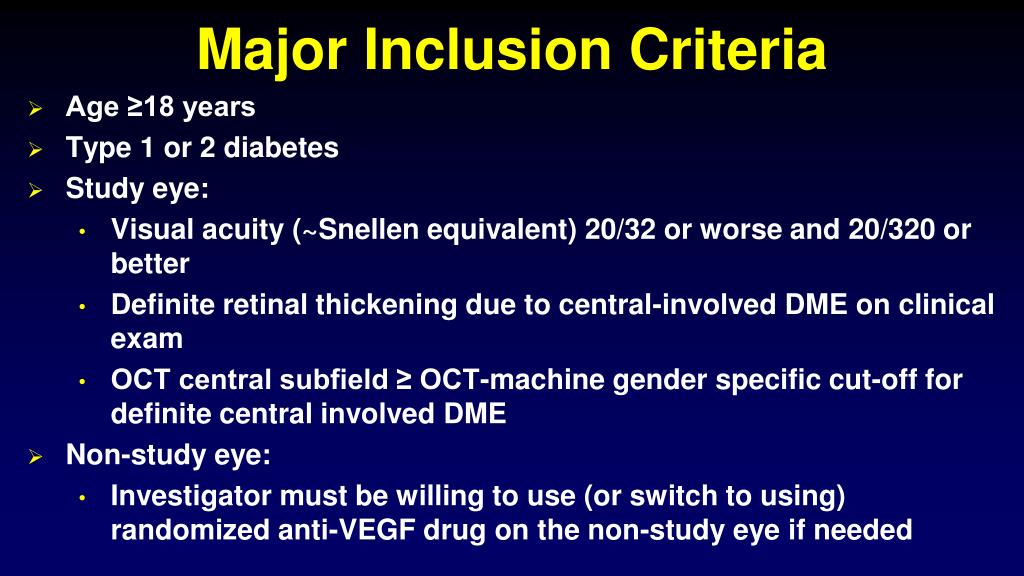 PPT - The Diabetic Retinopathy Clinical Research Network PowerPoint ...