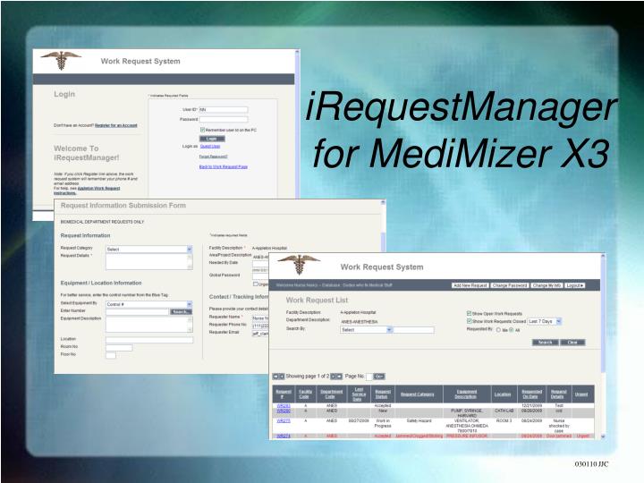 PPT - iRequestManager for MediMizer X3 PowerPoint Presentation, free download - ID:3271021