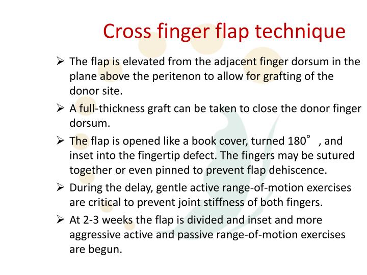 PPT - Flaps in the Hand PowerPoint Presentation - ID:3271054