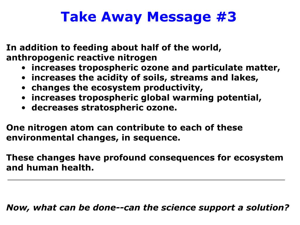 PPT - Nitrogen: A Story of Food, Fuel and Fiber PowerPoint Presentation ...