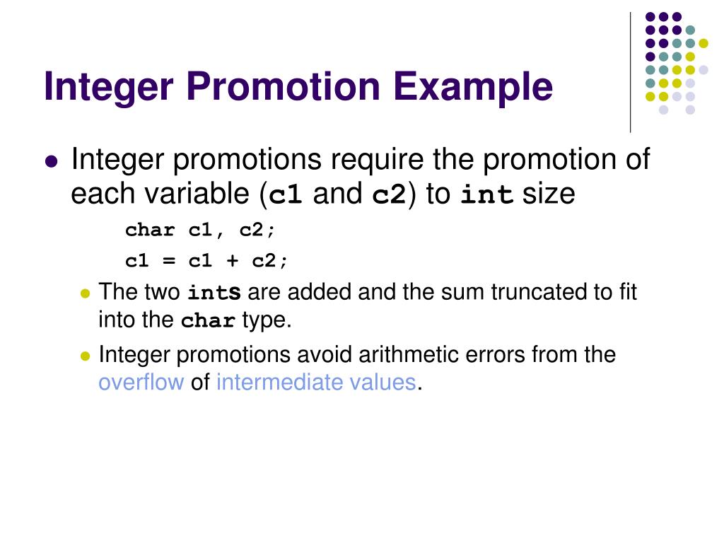 Ppt Secure Coding In C And C Integer Security Powerpoint Presentation Id3271767 1301