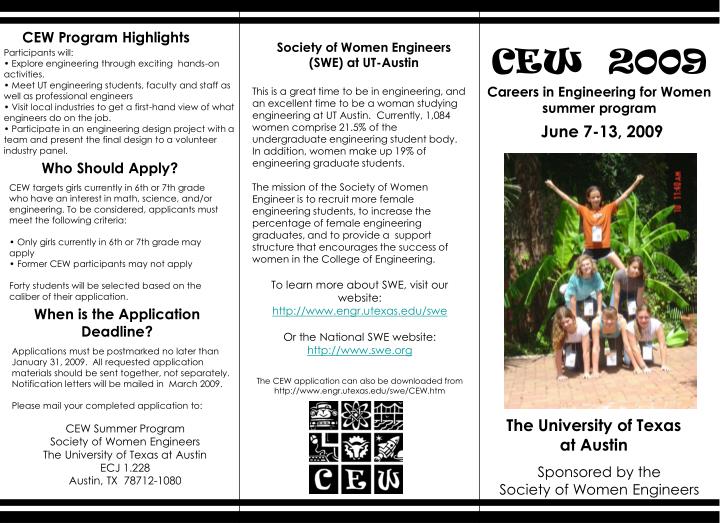 PPT - CEW 2009 PowerPoint Presentation, free download - ID:3272045