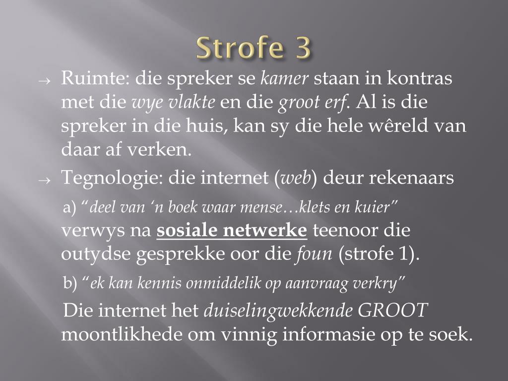 PPT - Die wêreld het so klein geword PowerPoint Presentation, free ...