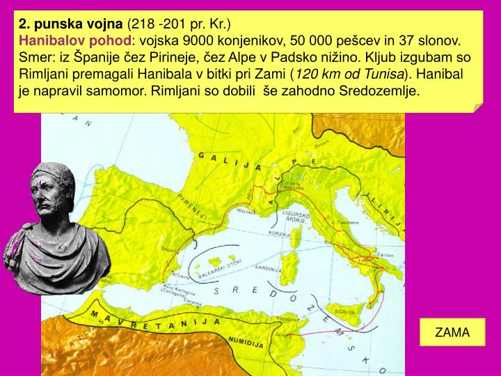 PPT - KAKO SE JE ŠIRIL RIMSKI IMPERIJ PO SREDOZEMLJU Učb str. 63 ...