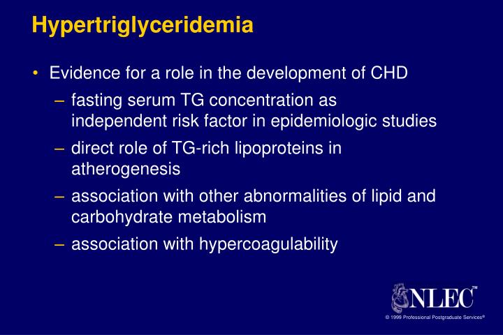 PPT - Hypertriglyceridemia, Insulin Resistance Syndrome, and CHD Risk ...