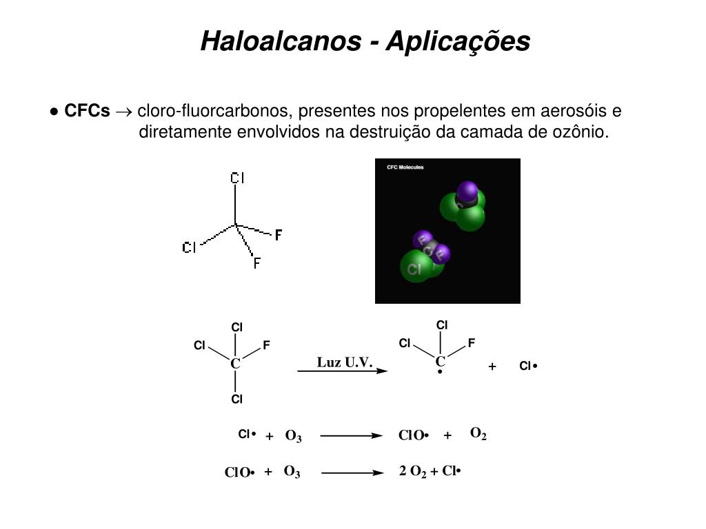 PPT - Álcoois e Haletos de Alquila (haloalcanos) PowerPoint ...