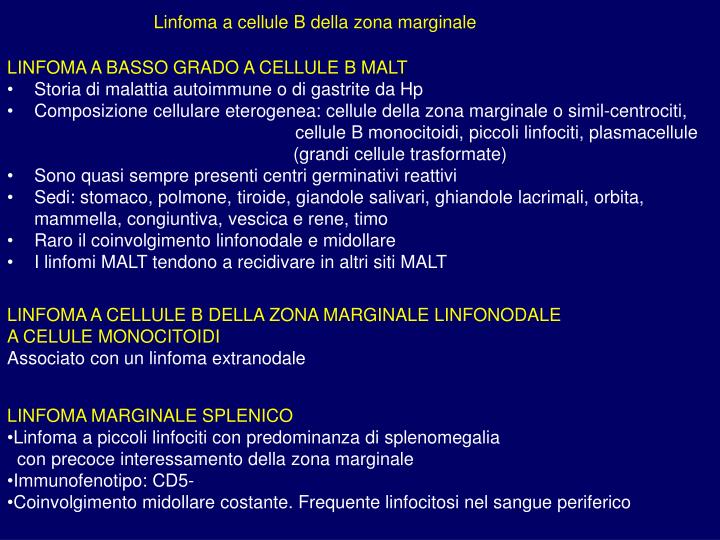 PPT - LINFOMI MALIGNI PowerPoint Presentation - ID:3273715