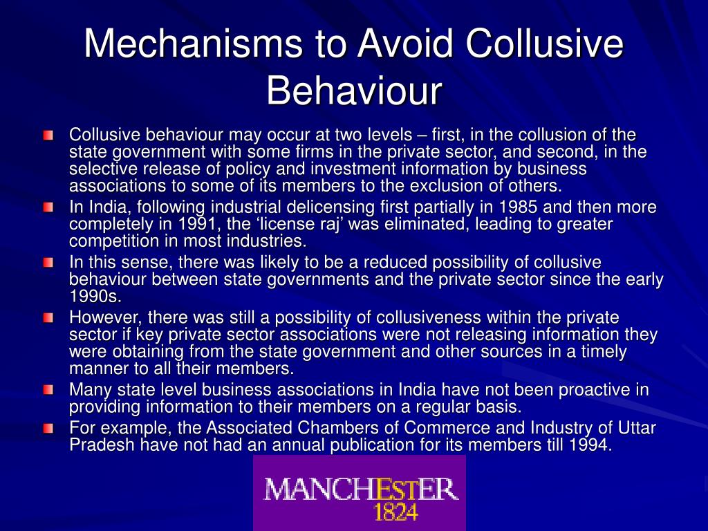 PPT - FROM COLLUSION TO COLLABORATION? STATE BUSINESS RELATIONS AND ...