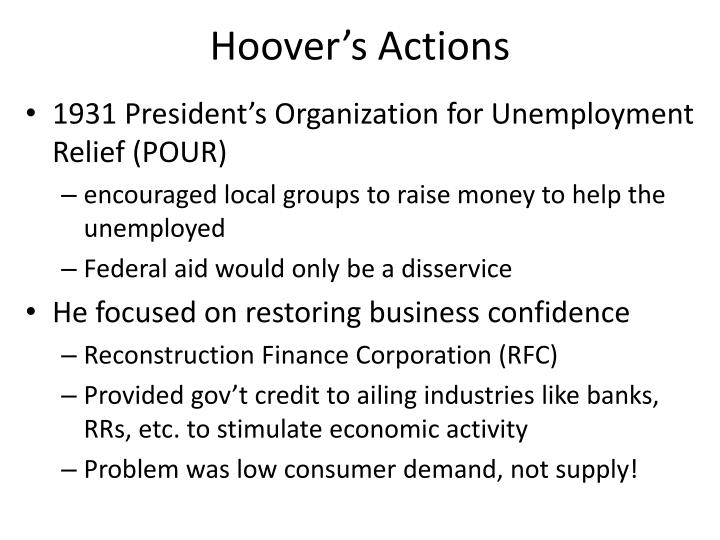 PPT - Ch 14 Sec 3- Hoover Struggles with the Depression PowerPoint ...