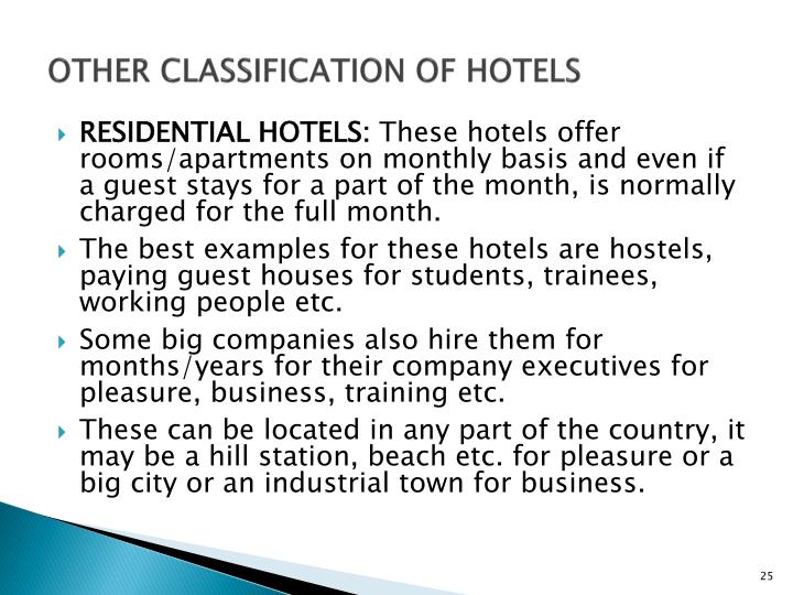 Ppt Classification Of Hotels Powerpoint Presentation Id 3274302