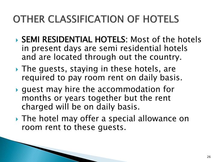 Ppt Classification Of Hotels Powerpoint Presentation Id 3274302