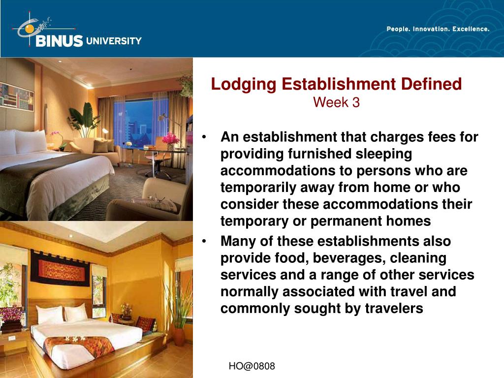 PPT - Accommodation Industry ( Industri Akomodasi) Week 3 PowerPoint ...