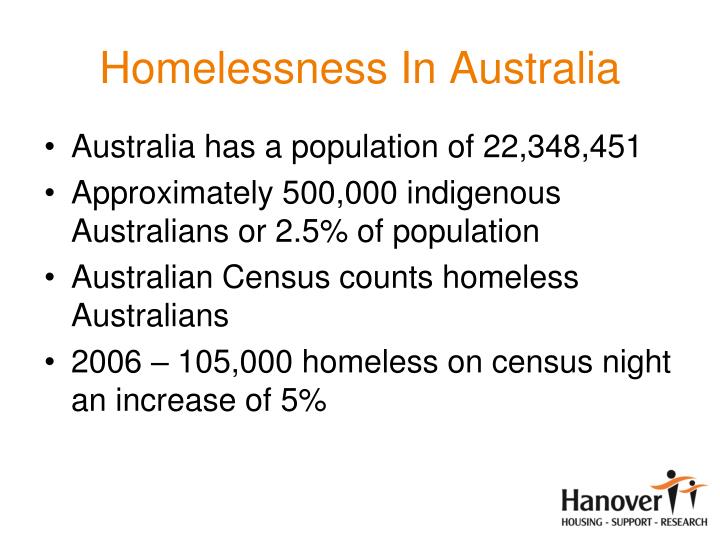 PPT - Homelessness In Australia PowerPoint Presentation - ID:3274449