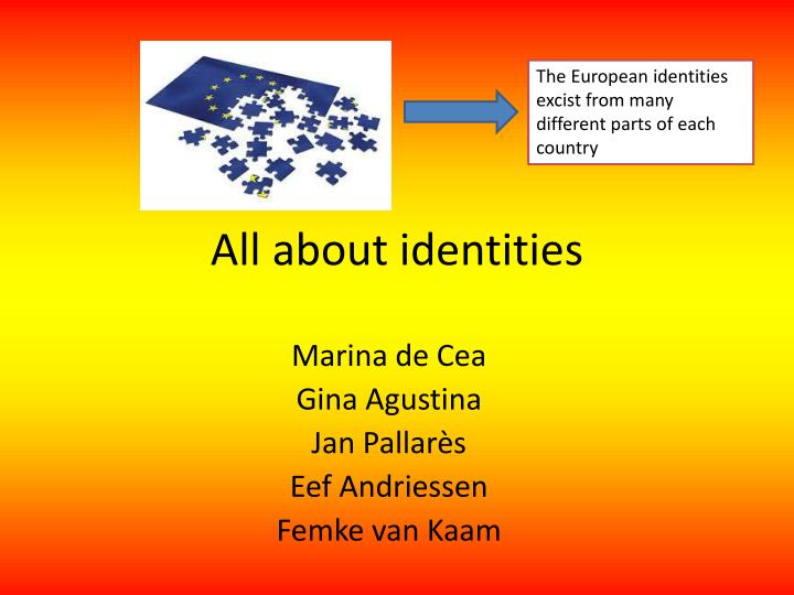 PPT - All about identities PowerPoint Presentation, free download - ID ...