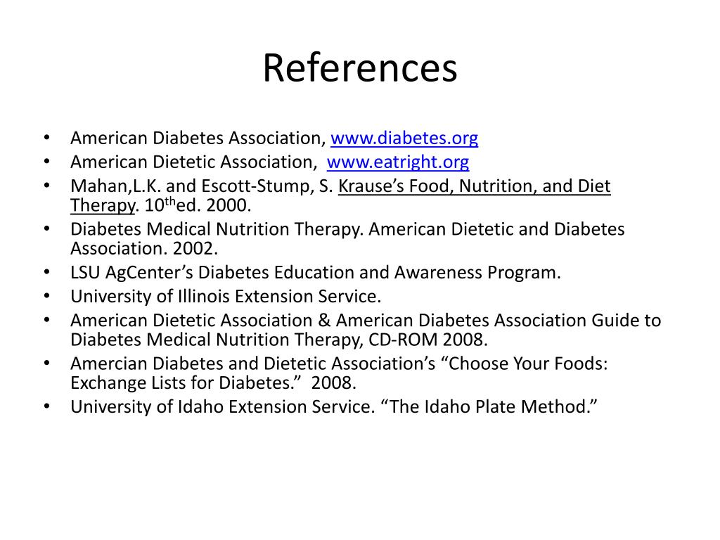 PPT - Diabetes and Nutrition PowerPoint Presentation, free download ...