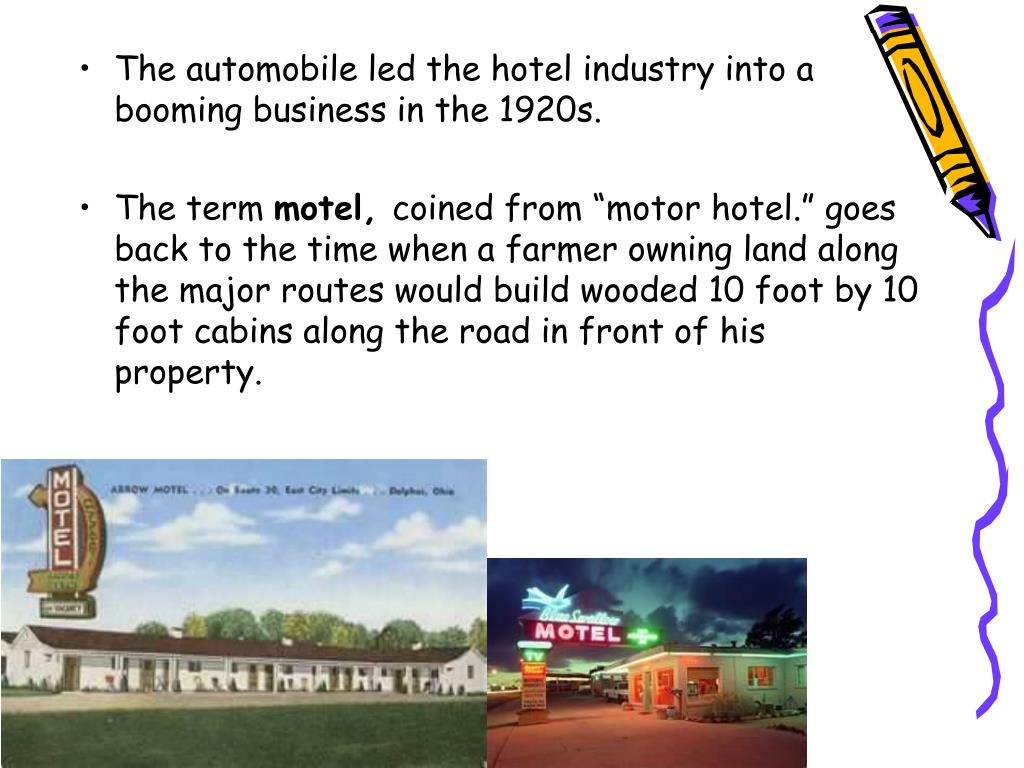 PPT - The History of Accommodations or Lodging Industry PowerPoint ...