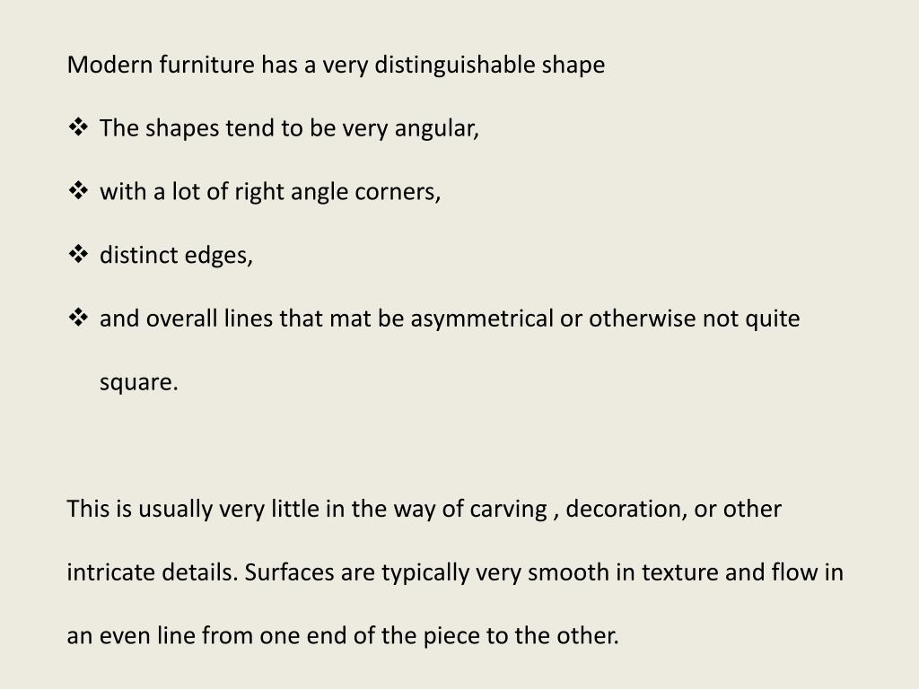 PPT - Furniture and Fittings Styles PowerPoint Presentation, free ...