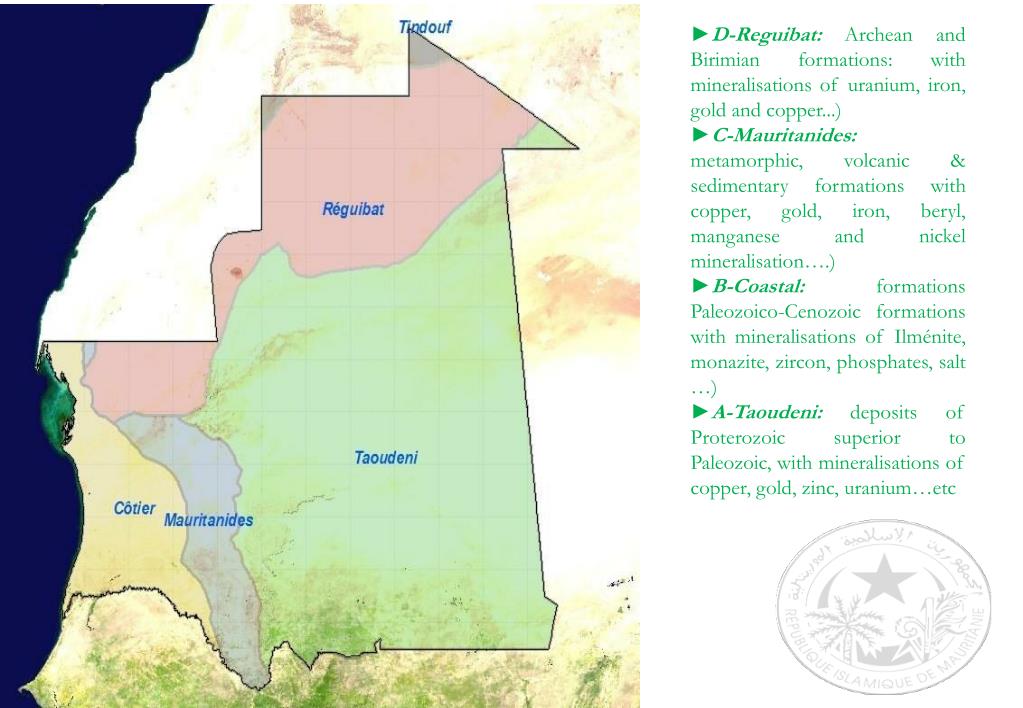 PPT - REPUBLIC ISLAMIC OF MAURITANIA INVESTING IN THE MINING & OIL ...