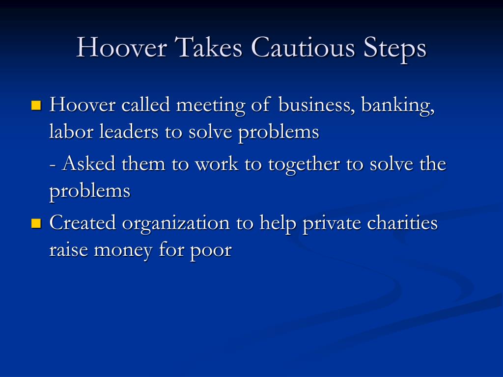 PPT - U.S. History Chapter 11 Notes The Great Depression Begins ...