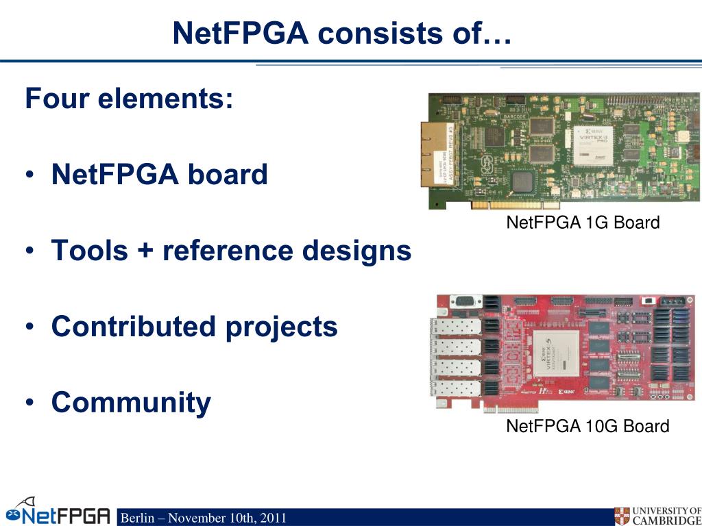 Ppt Netfpga Programmable Networking For High Speed Network Prototypes Research And Teaching 9662