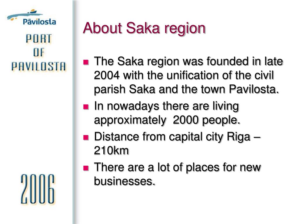 PPT - Saka region & town Pāvilosta PowerPoint Presentation, free ...