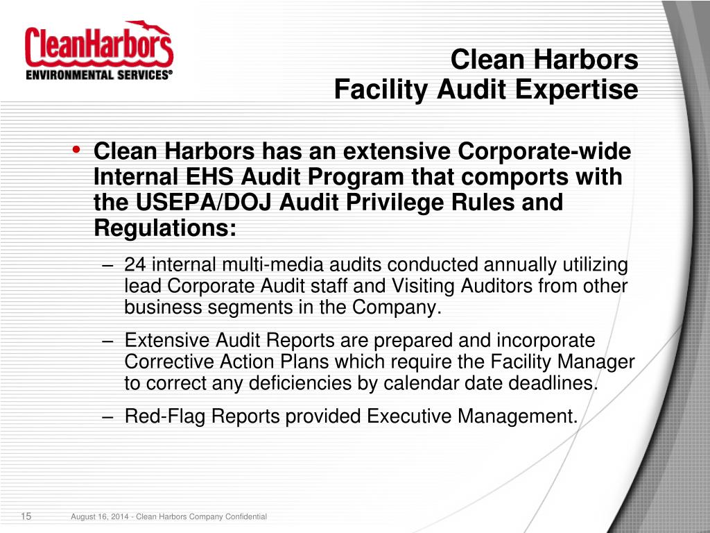 PPT - August 16, 2014 - Clean Harbors Company Confidential PowerPoint ...
