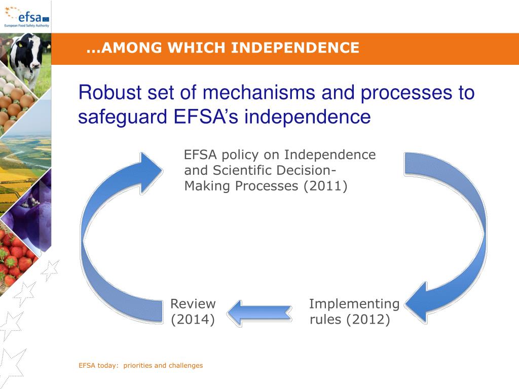 PPT - To contribute to ensuring Europe’s food is safe, EFSA is ...