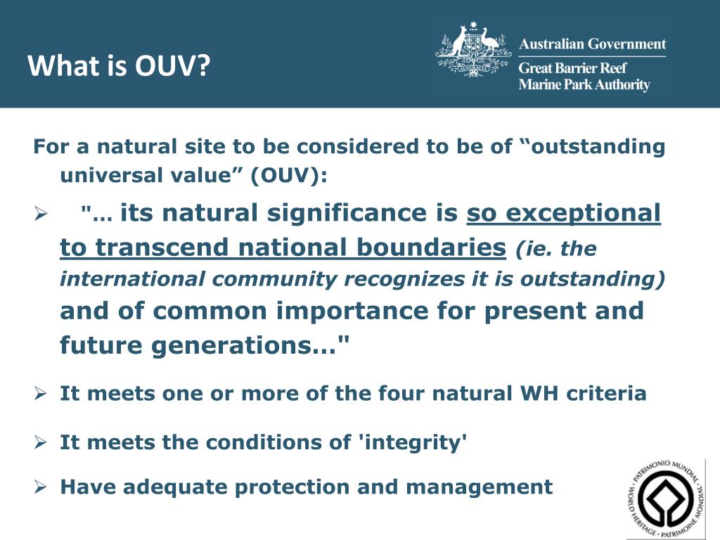 PPT - Jon Day Great Barrier Reef Marine Park Authority PowerPoint ...