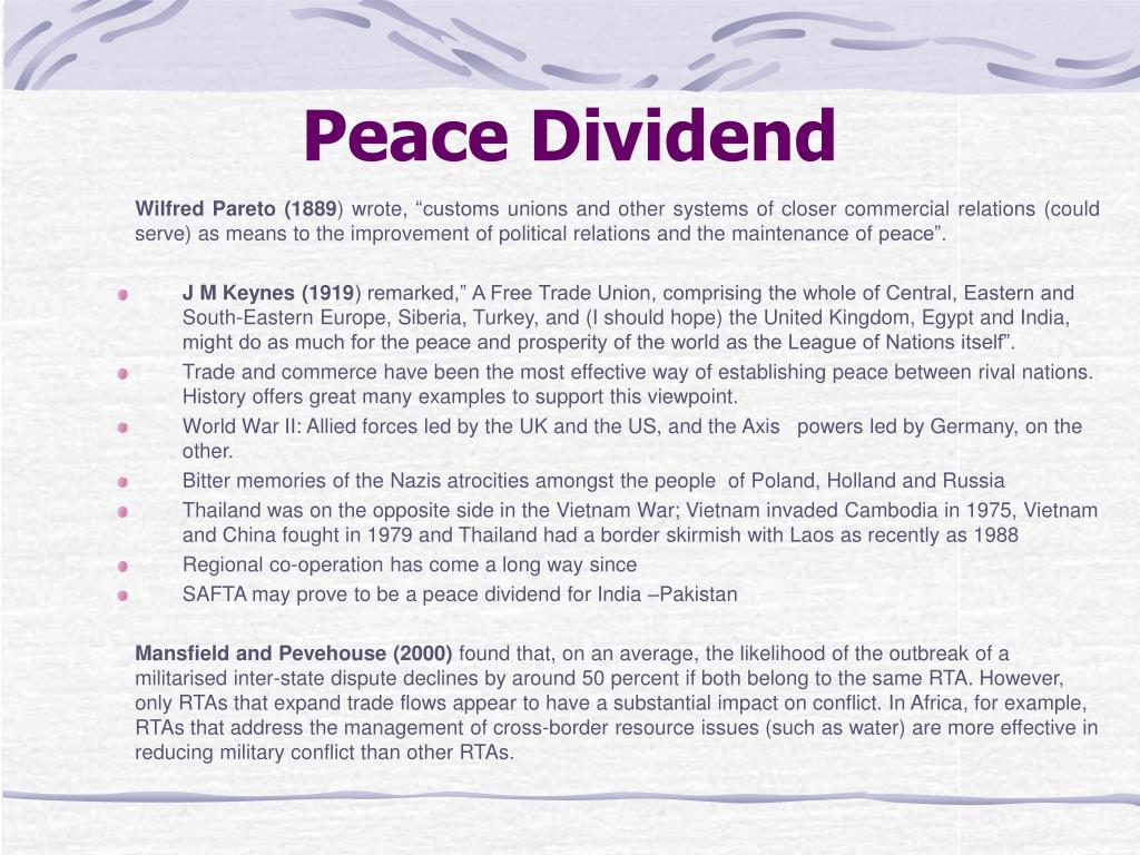 PPT - PREFERENTIAL TRADE AGREEMENTS (PTAs) THEORY, EVIDENCE AND POLICY ...