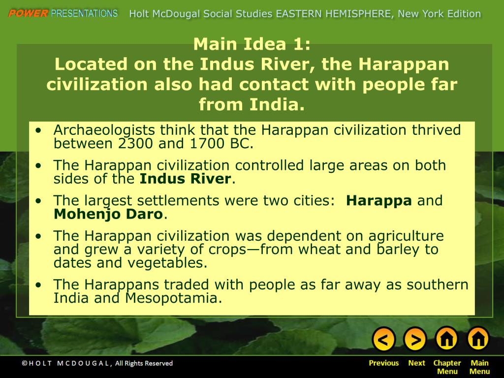 PPT - Chapter 14 – Ancient Civilizations of Asia—India PowerPoint ...