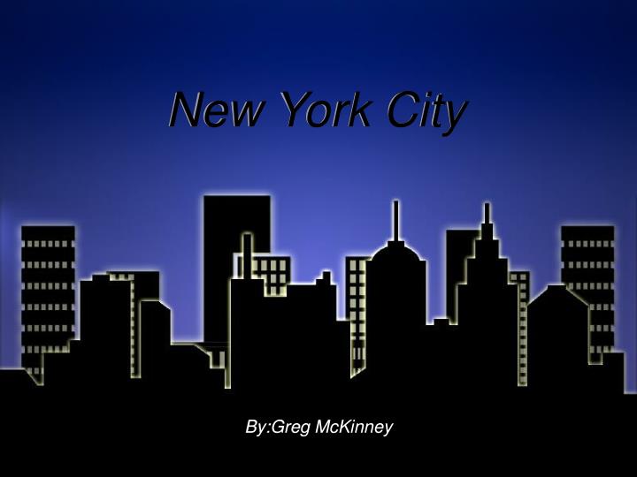 PPT - New York City PowerPoint Presentation, free download - ID:3277140