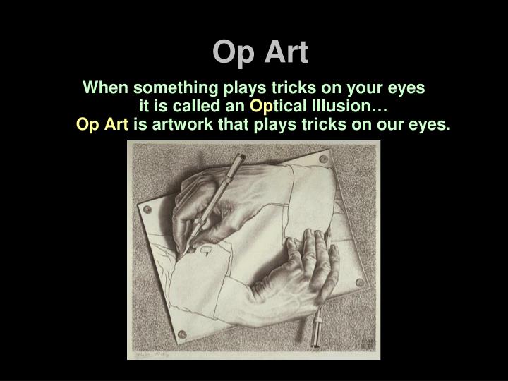PPT - Op Art PowerPoint Presentation, free download - ID:3277200