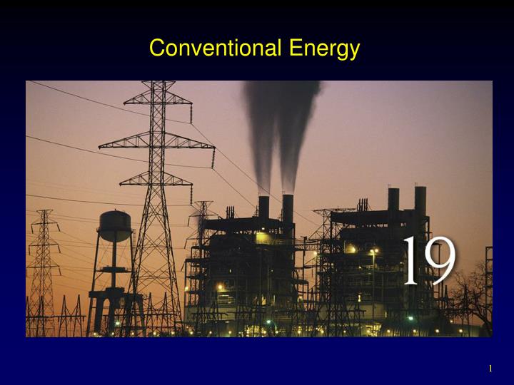 PPT - Conventional Energy PowerPoint Presentation, free download - ID ...